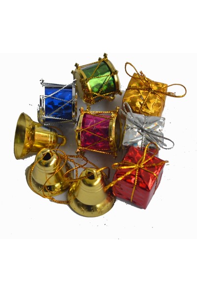 Pazariz Karışık Yılbaşı Süsü 9'lu