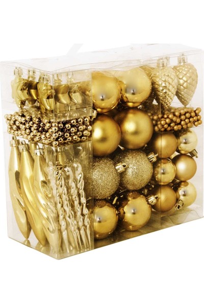 Pazariz Yılbaşı Parti Süsü 60 Lı Set