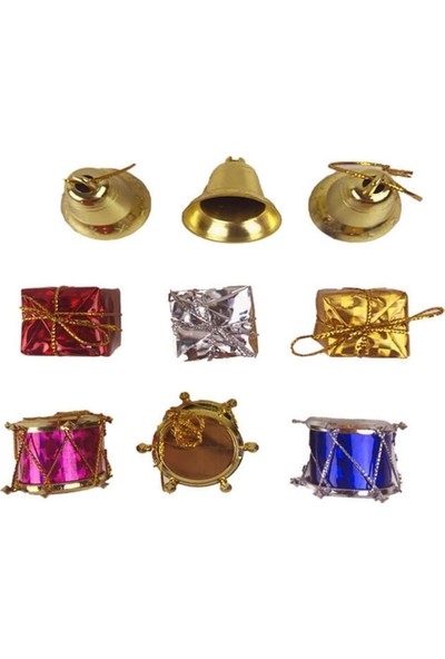 Pazariz Partifabrik Yılbaşı Ağaç Süsü 9 Lu No:1