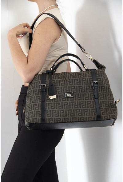 Silver Polo Haki Tek Bölmeli Kadın Valiz & Bavul SP1064 Silver Polo Haki Tek Bölmeli Kadın Valiz & Bavul SP1064