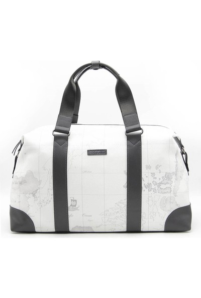 Silver & Polo Silver Polo Beyaz Tek Bölmeli Kadın Seyahat Çantası SP873