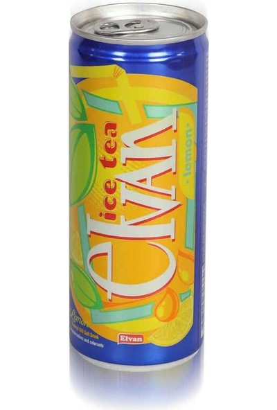 Elvan Ice Tea Teneke Kutu Limon Aromalı Soğuk Çay 6'lı Paket Elvan Ice Tea Teneke Kutu Limon Aromalı Soğuk Çay 6'lı Paket