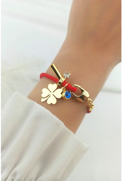 ÇLK Accessories Ip Yonca Bileklik TRBILEK7981