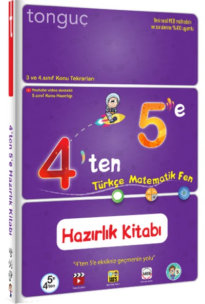 Tonguç 4'ten 5'e Hazırlık Kitabı