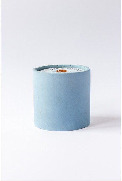 The Goatz Candles Serra Mavi Renkli Dekoratif Soya Mumu