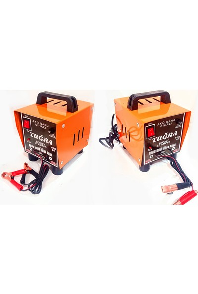 Tuğra 12 V 10 Amper Akü Şarj Cihazı 105 Ampere Kadar Şarj Tuğra 12 V 10 Amper Akü Şarj Cihazı 105 Ampere Kadar Şarj
