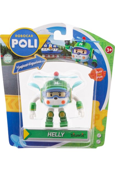 Robocar Poli Hareketli Figür Helly Robocar Poli Hareketli Figür Helly