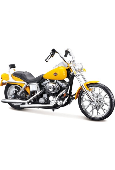 Maisto 1:18 Harley-Davidson 2001 Fxdwg Dyna Wide Glide Motorsikle Maisto 1:18 Harley-Davidson 2001 Fxdwg Dyna Wide Glide Motorsikle
