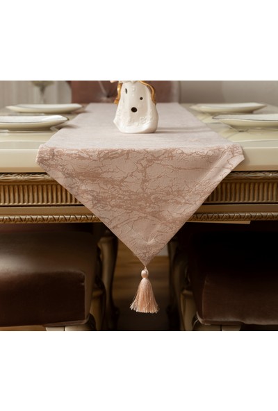 Toshe Pudra Runner Dekoratif Runner Desenli Runner Toshe Pudra Runner Dekoratif Runner Desenli Runner