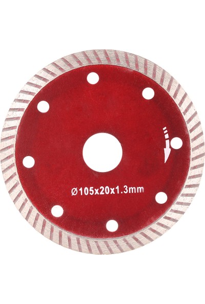 KKmoon 105 * 1.3 * 20MM Elmas Kesme Diski Testere Ucu 8 Soğutma (Yurt Dışından) KKmoon 105 * 1.3 * 20MM Elmas Kesme Diski Testere Ucu 8 Soğutma (Yurt Dışından)