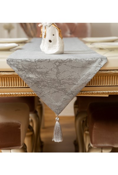 TOSHE GRİ RUNNER DEKORATİF RUNNER DESENLİ RUNNER 35 X 120 CM TOSHE GRİ RUNNER DEKORATİF RUNNER DESENLİ RUNNER 35 X 120 CM