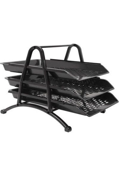 Trio Evrak Rafı Üçlü Metal ve Ergonomik Trio Evrak Rafı Üçlü Metal ve Ergonomik