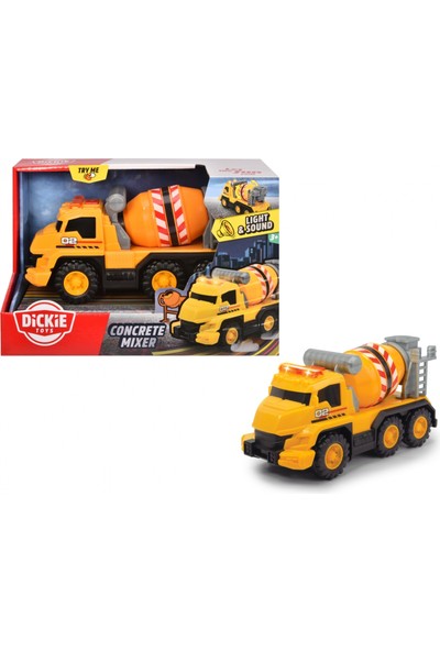 Dickie Işıklı ve Sesli Beton Mikseri 16 cm Dickie Işıklı ve Sesli Beton Mikseri 16 cm