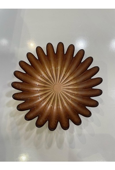 Papatya Model Kahverengi Renk Kase Papatya Model Kahverengi Renk Kase