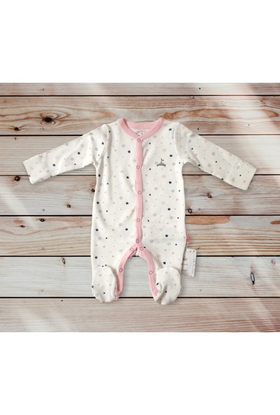 Babydola Kız Bebek Tulum 0/6 Ay Babydola Kız Bebek Tulum 0/6 Ay