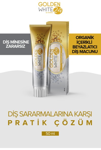 Golden White Diş Macunu 50 ml