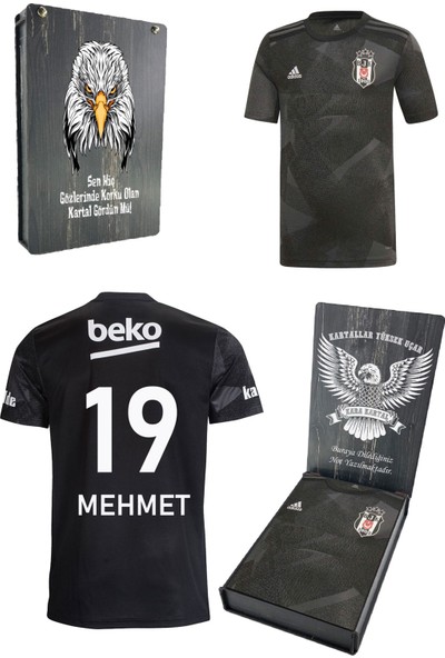 Beşiktaş Orijinal Kişiye Özel Çocuk Forması Kartal Baskılı Ahşap Kutulu Beşiktaş Orijinal Kişiye Özel Çocuk Forması Kartal Baskılı Ahşap Kutulu