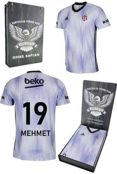 Beşiktaş Orijinal Isme Özel Çocuk Forma Hediyelik Kutulu Beşiktaş Orijinal Isme Özel Çocuk Forma Hediyelik Kutulu