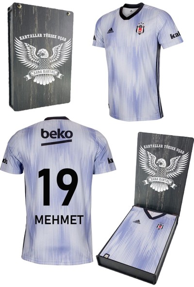 Beşiktaş Orijinal Kişiye Özel Çocuk Forma Ahşap Kutulu Beşiktaş Orijinal Kişiye Özel Çocuk Forma Ahşap Kutulu
