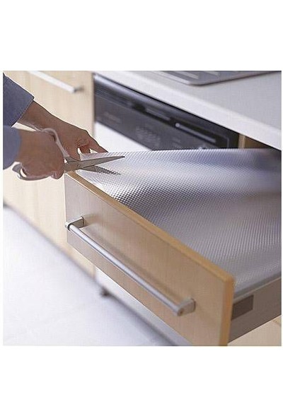 Emr Kaydırmaz Raf Örtüsü - Dolap Içi Kaymaz Örtü Raflık 45CM*X20 Mt.