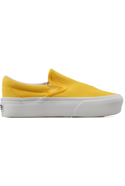 Vans Ua Classic Slip-On Platform Kadın Günlük Ayakkabı VN0A5KXBB101 Sarı