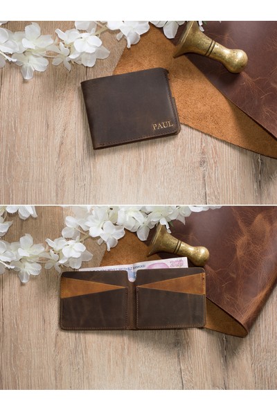 Smiley Case Hakiki Deri Garnic Modern Erkek Cüzdanı Smiley Case Hakiki Deri Garnic Modern Erkek Cüzdanı