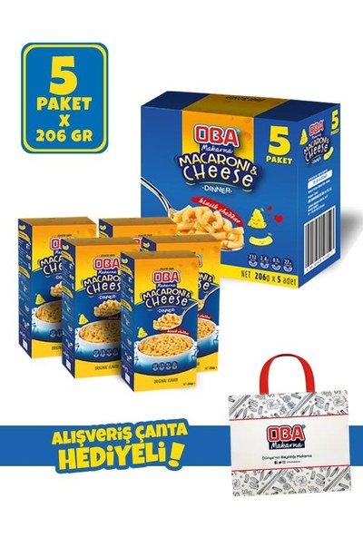 Oba 5’li Macaroni And Cheese (Mac & Cheese) Oba 5’li Macaroni And Cheese (Mac & Cheese)