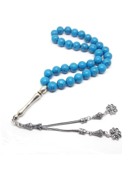 Kehribar Atölyesi Firuze Taşı Tesbih