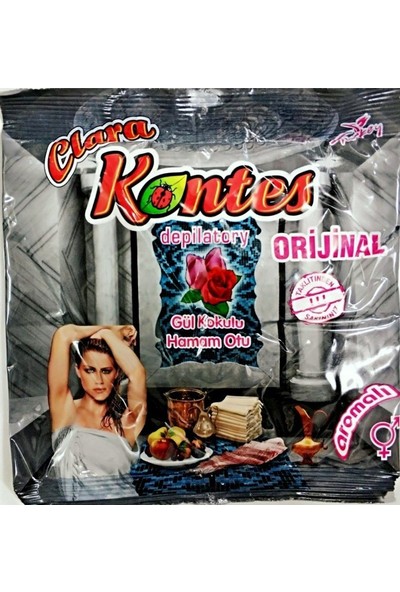 Kontes Hamam Tozu Tüy Dökücü 10 Paket