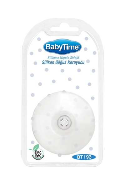 Baby Time Silikon Göğüs Koruyucu