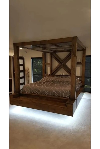 Ahşap Gemisi Luce Karyola Ahşap Gemisi Luce Karyola