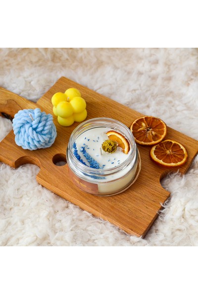 Trend Mum 3 Lü Set Zambak Kokulu Kavanoz Mum , Bubble Mum ve Örgü Yumak Soya Mum Trend Mum 3 Lü Set Zambak Kokulu Kavanoz Mum , Bubble Mum ve Örgü Yumak Soya Mum