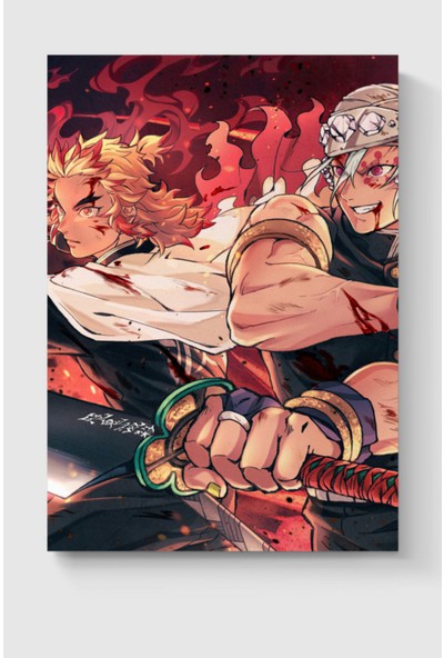 DuoArt Demon Slayer Rengoku Uzui Anime Manga Poster - Yüksek Çözünürlük Hd Duvar Posteri - Çerçevesiz DuoArt Demon Slayer Rengoku Uzui Anime Manga Poster - Yüksek Çözünürlük Hd Duvar Posteri - Çerçevesiz