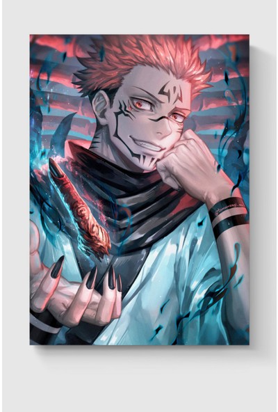 DuoArt Jujutsu Kaisen Sukuna Anime Manga Poster - Yüksek Çözünürlük Hd Duvar Posteri - Çerçevesiz DuoArt Jujutsu Kaisen Sukuna Anime Manga Poster - Yüksek Çözünürlük Hd Duvar Posteri - Çerçevesiz