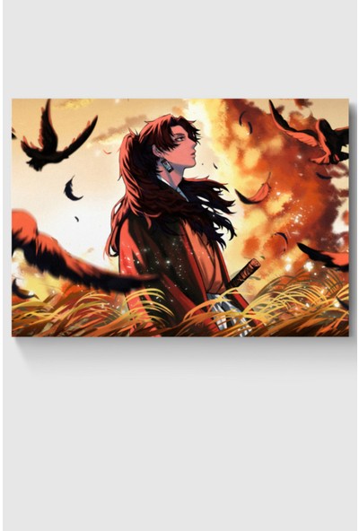 DuoArt Demon Slayer Yoriichi Tsugikuni Anime Manga Poster - Yüksek Çözünürlük Hd Duvar Posteri - Çerçevesiz DuoArt Demon Slayer Yoriichi Tsugikuni Anime Manga Poster - Yüksek Çözünürlük Hd Duvar Posteri - Çerçevesiz
