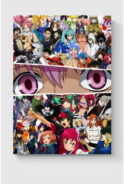 DuoArt Anime Manga Crossover Poster - Yüksek Çözünürlük Hd Duvar Posteri - Çerçevesiz DuoArt Anime Manga Crossover Poster - Yüksek Çözünürlük Hd Duvar Posteri - Çerçevesiz