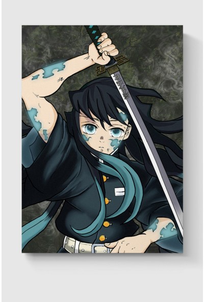 DuoArt Demon Slayer Muichiro Tokito Anime Manga Poster - Yüksek Çözünürlük Hd Duvar Posteri - Çerçevesiz DuoArt Demon Slayer Muichiro Tokito Anime Manga Poster - Yüksek Çözünürlük Hd Duvar Posteri - Çerçevesiz