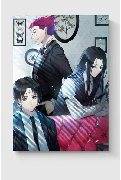DuoArt Hunter x Hunter Hisoka Illumi Anime Manga Poster - Yüksek Çözünürlük Hd Duvar Posteri - Çerçevesiz DuoArt Hunter x Hunter Hisoka Illumi Anime Manga Poster - Yüksek Çözünürlük Hd Duvar Posteri - Çerçevesiz