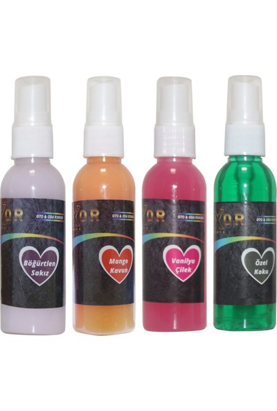 Luxor Kimya 4lü Oto ve Oda Kokusu 4X50ML