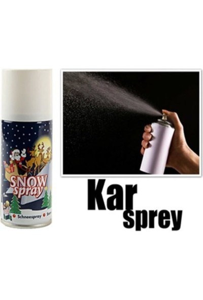 Pazariz Yılbaşı Süsleme Kar Spreyi
