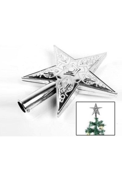 Pazariz Yılbaşı Ağacı Tepe Yıldızı Süs