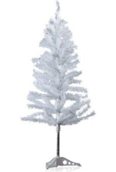 Pazariz Yılbaşı Beyaz Çam Ağacı Gür Dallar 150 cm