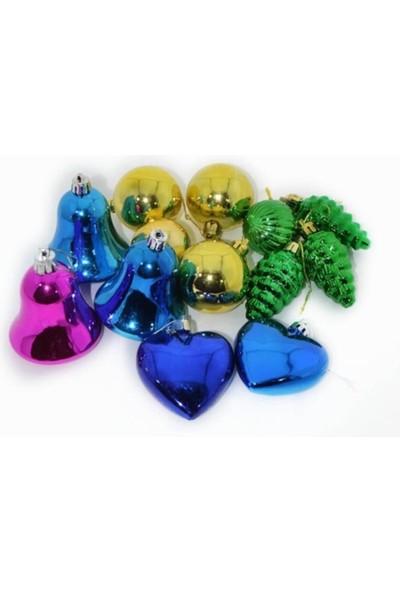 Pazariz 17LI Karışık Yılbaşı Ağacı Süsleri Pazariz 17LI Karışık Yılbaşı Ağacı Süsleri