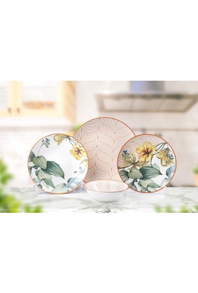 La Dome 6 Kişilik 24 Parça Yemektakımı