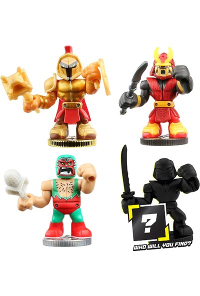 Akedo S1 4'lü Figür Paketi Battlemax, Loco Grande & Mizuch