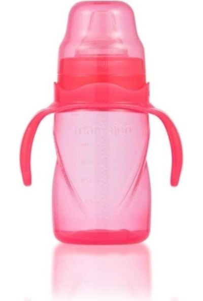 Mamajoo Kulplu Eğitici Bardak 270 ml & Anti Kolik Bardak Ucu Pembe Mamajoo Kulplu Eğitici Bardak 270 ml & Anti Kolik Bardak Ucu Pembe