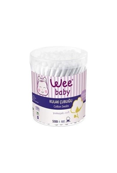 Wee Baby Kulak Temizleme Çubuğu (100 Adet) 905