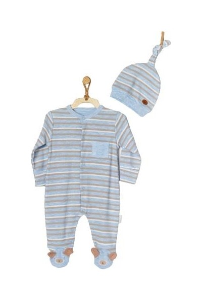 Andywawa AC22333 Tiny Bear & Friends Tulum Takım Blue