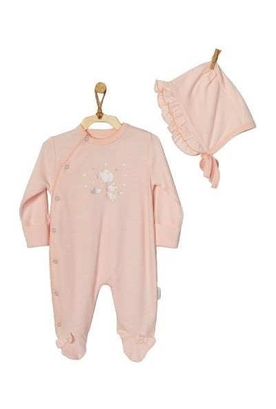 Andywawa AC22346 Lily Bebe Tulum Takım Salmon