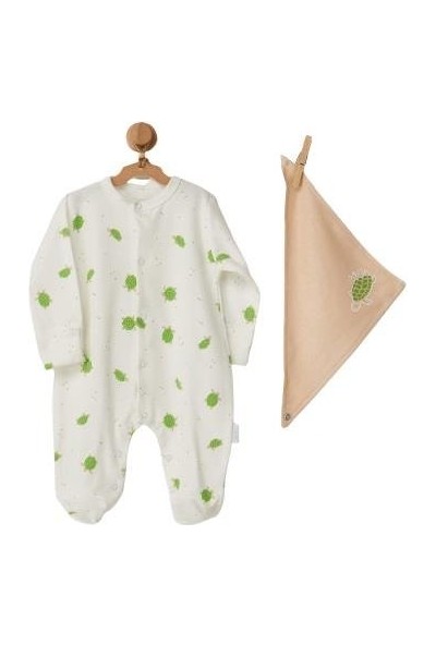 Andywawa AC22787 Caretta In Patara Town Bebek Tulum Takım Ekru